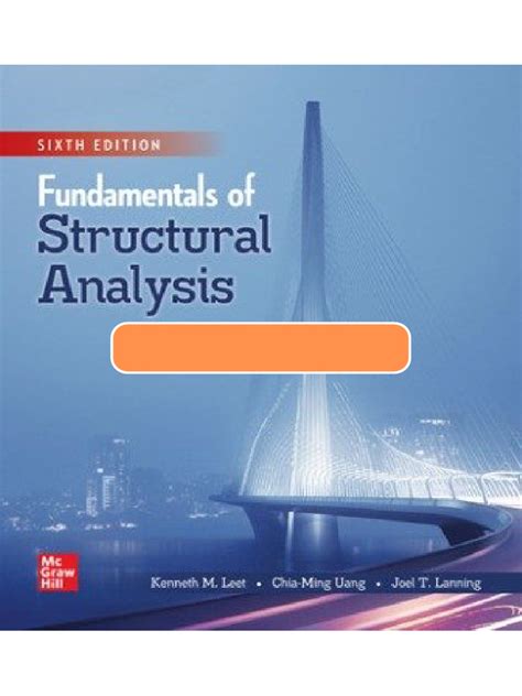Testbank For Fundamentals Of Structural Analysis 6th Edition Leet Pdf