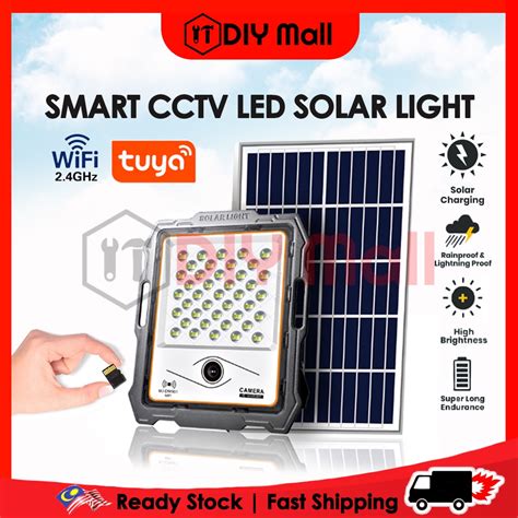 DIYMALL LED Solar Light 1080P Full HD Camera WiFi CCTV Sport Light Street Light Outdoor Lamp