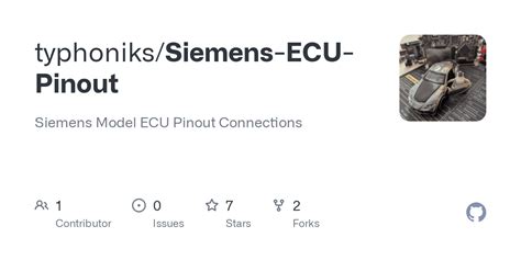 Github Typhonikssiemens Ecu Pinout Siemens Model Ecu Pinout Connections