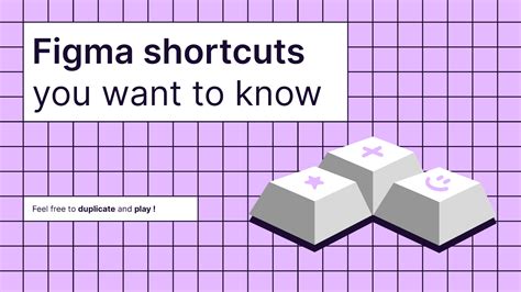 Figma Shortcuts Figma Community