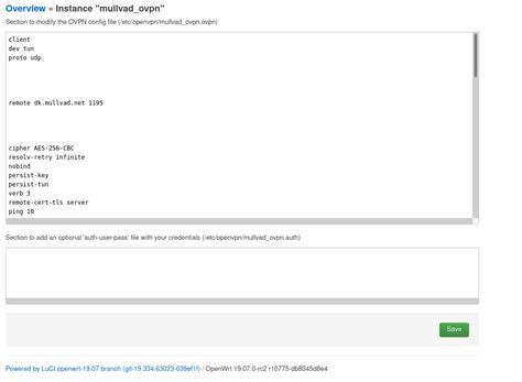 luci app openvpn is not able to upload conf file · issue 3454
