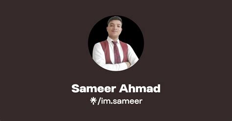 Sameer Ahmad Linktree