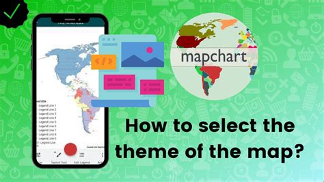 How To Select The Theme Of The Map On Mapchart Youtube