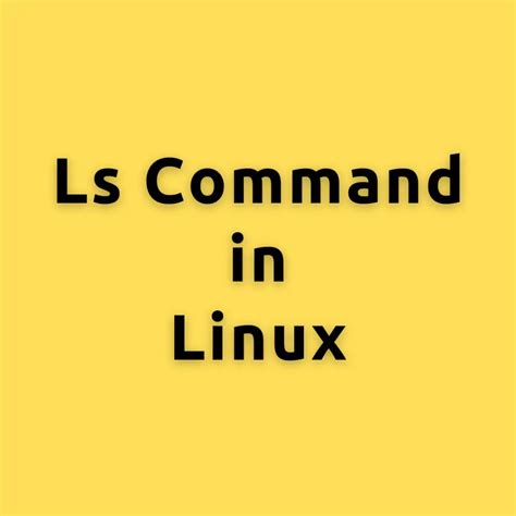 ls command archives machine learning plus