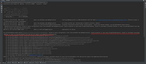 Failed To Introspect Annotated Methods On Class Orgspringframework