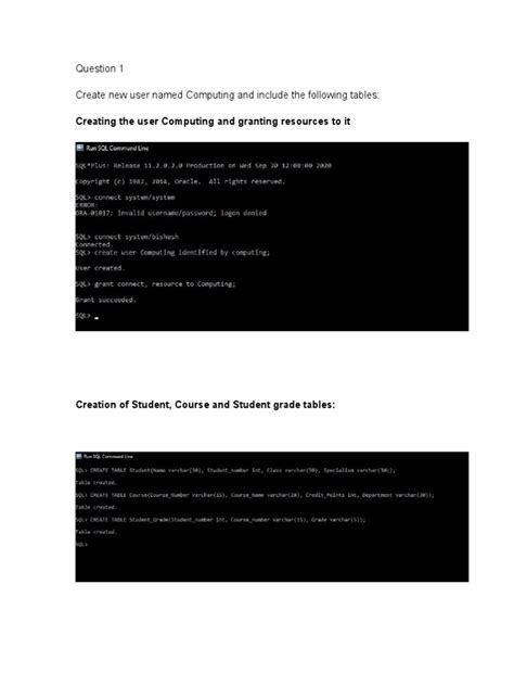 creating the user computing and granting resources to it pdf