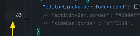 How To Change The Line Gutter Color Issue Primer Github Vscode Theme GitHub