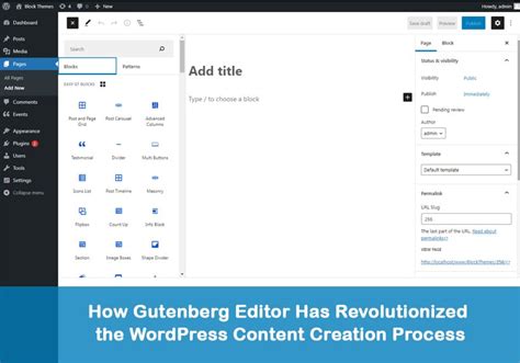 How Gutenberg Editor Has Revolutionized The Wordpress Content Creation