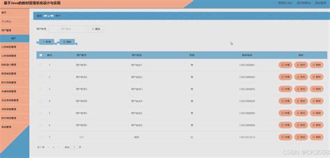 Springboot基于java的教材管理系统设计与实现rz1vj（程序源码数据库调试部署开发环境） Csdn博客