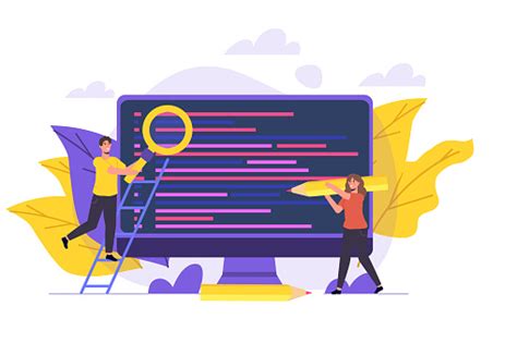 Reviewing Code Software Review Testing Team Solving Errors And Bugs