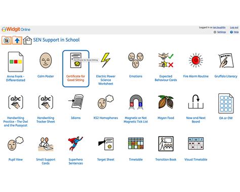 Widgit Online Inclusive Technology