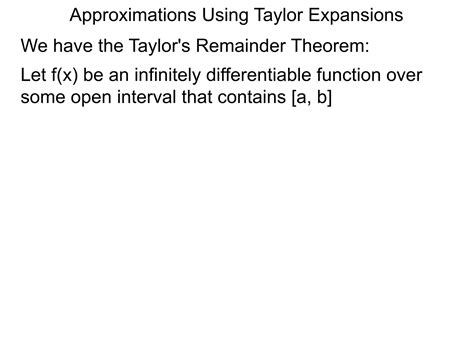 32 Approximation Differentiation And Integration Of Power Series X Pptx