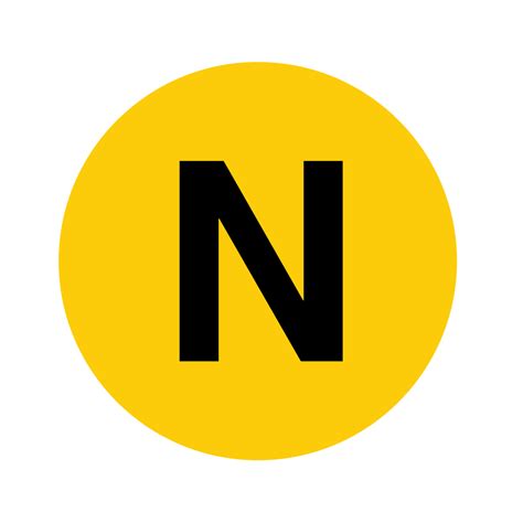 N Train Logo Blank Template Imgflip