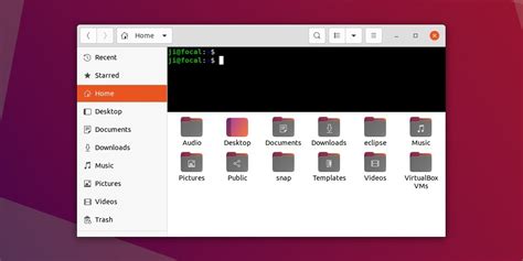 Get Terminal Integrated Into File Manager In Ubuntu 2004 Ubuntu 21