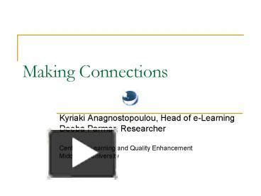 PPT Making Connections PowerPoint Presentation Free To View Id F ZDc Z