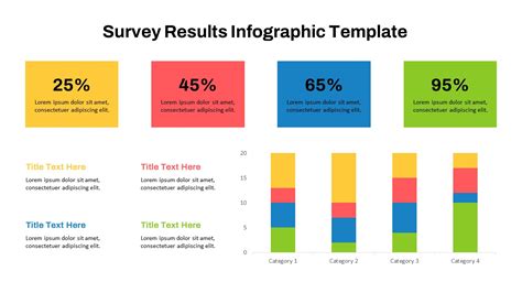 Free Infographic Survey Powerpoint Template Survey Results