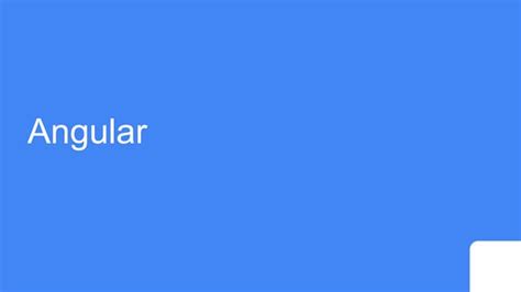 Angular Ppt