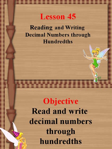 math 4 ppt q3 lesson 45 reading and writing decimal numbers through