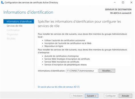 Adcs Créer Une Autorité De Certification Racine Sous Windows Server It Connect