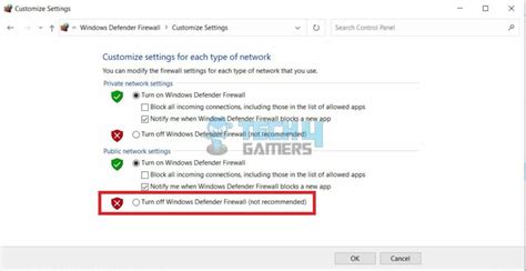 How To Disable Firewall [all Methods Guide] Tech4gamers