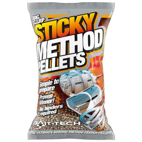 Bait Tech Big Carp Sticky Method Pellets Micro 700g