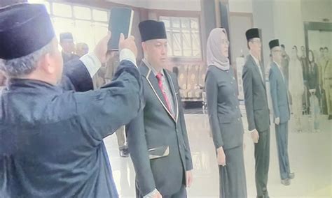 Pj Bupati Menunjuk Dan Melantik Dokter Ridwan Abdullah Putra Jadi Kadinkes Kbb