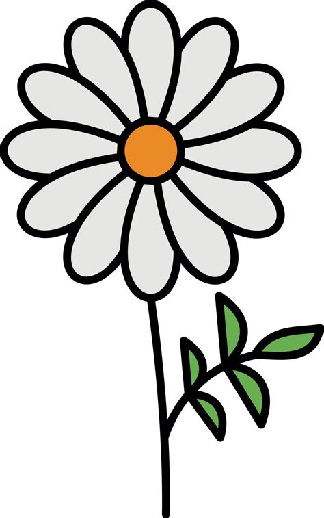 Daisy Vector Icon Design 16493118 Vector Art At Vecteezy
