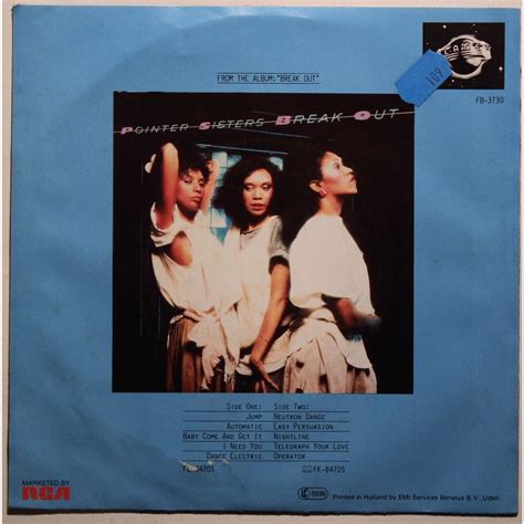 Automatic By Pointer Sisters Sp With Cruisexruffalo Ref 118987216