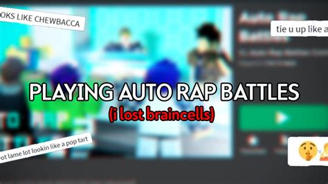 I Played Auto Rap Battles Youtube