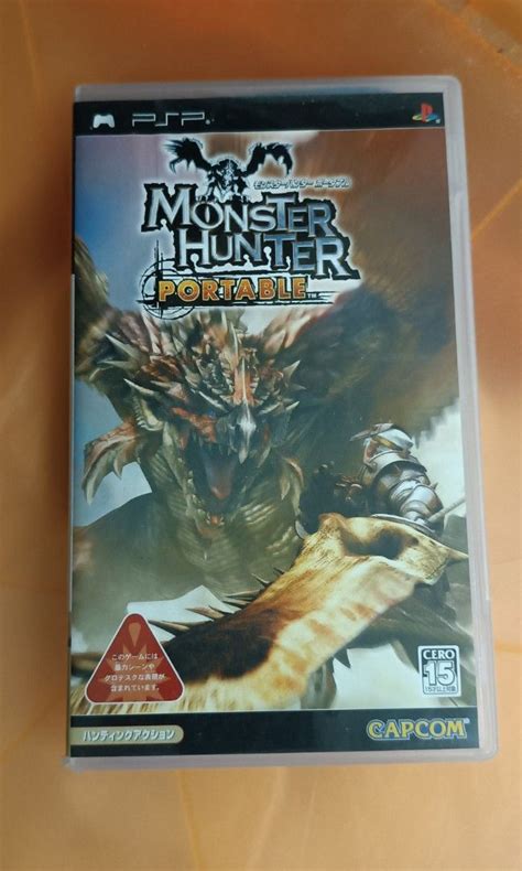 Psp Monster Hunter 電子遊戲 電子遊戲 Playstation Carousell