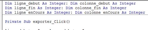 Importer Et Exporter Des Données En Vba Excel