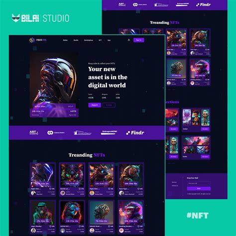 Marketing Agency Website Header Uiux Design Bilai Studio Medium