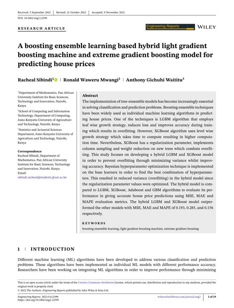 Pdf A Boosting Ensemble Learning Based Hybrid Light Gradient Boosting Machine And Extreme