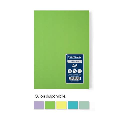 Caiet A5 48 File Matematica Coperta Pp Paperland Premium Emagro