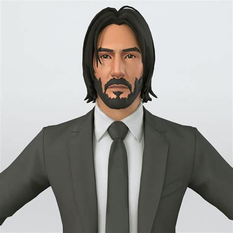 John Wick 3d Model 3d Printable Cgtrader Vrogue