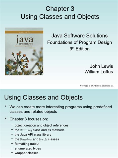 Week3 Using Classes And Objects Pdf Class Computer Programming
