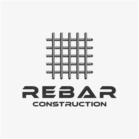 Premium Vector Rebar Concrete Construction Logo Design Vector For
