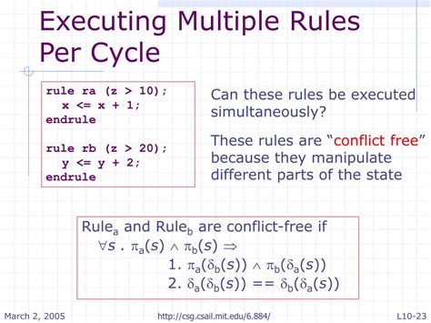 Ppt Bluespec 4 Rule Scheduling And Synthesis Arvind Computer Science