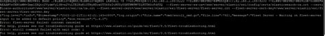 Certificate Error Occurred When Installing The Fleet Server Beats Discuss The Elastic Stack