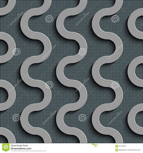 Seamless Wave Pattern Stock Vector Illustration Of Elegant 91416373