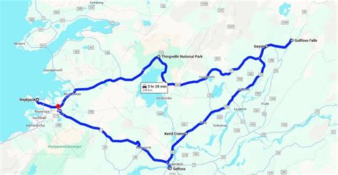 Golden Circle Route Iceland