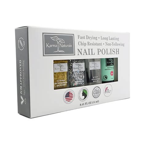 Karma Organic Bridal Nail Polish Set Vegan Non Toxic Wedding Nail Co