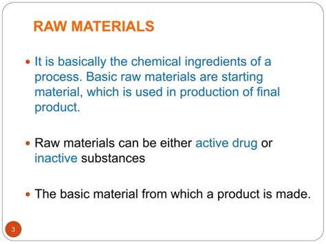 Analysis Of Raw Materials Pptx Logistics Business