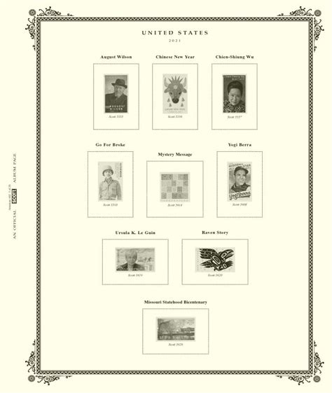 Scott Album Supplements Global Stamps U S