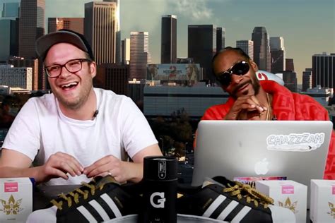 Snoop And Seth Rogen Bond Over Why They Dont Like Edibles Free Beer