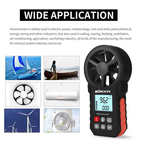Kkmoon Wind Meter Handheld Anemometer Portable Win Grandado