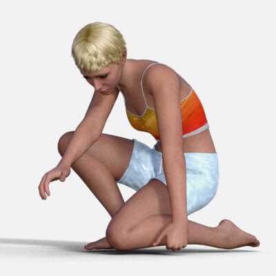 Everyday Poses For G9 Pack03 Daz Content By Dorothee237
