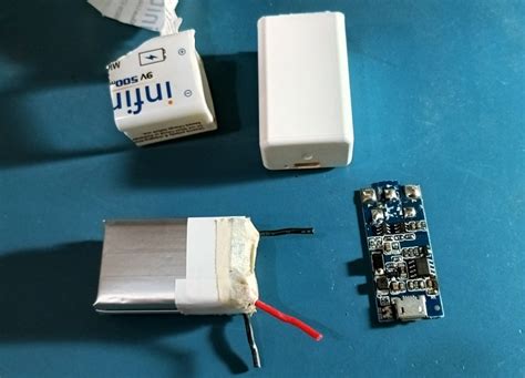 9v Usb Li Ion Battery Teardown Edn