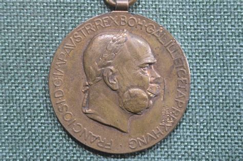 Купить Медаль Император Франц Иосиф 60 лет правления 1848 1908 гг Австрия Австро Венгрия