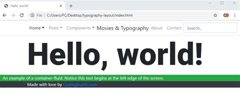 Building Bootstrap 4 Layouts Part 7 Building A Typography Focused Layout